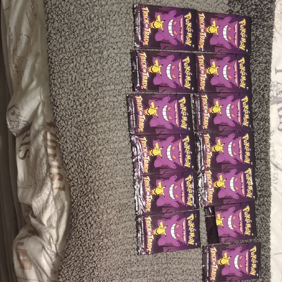 Pokemon | Other | Pokemon Gengar Card Pack Collection Purple And Yellow ...